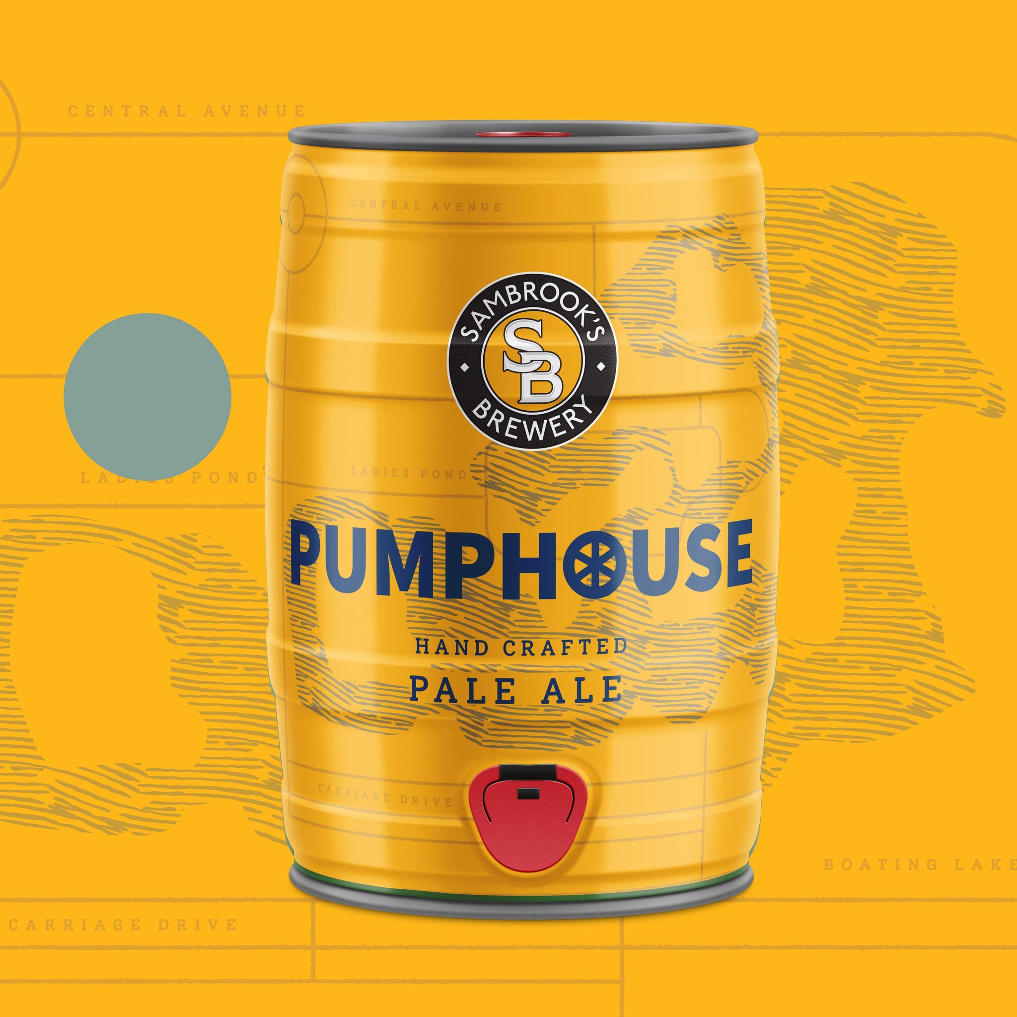 Pumphouse English Pale Ale | Buy Minikeg | Sambrook's Brewery
